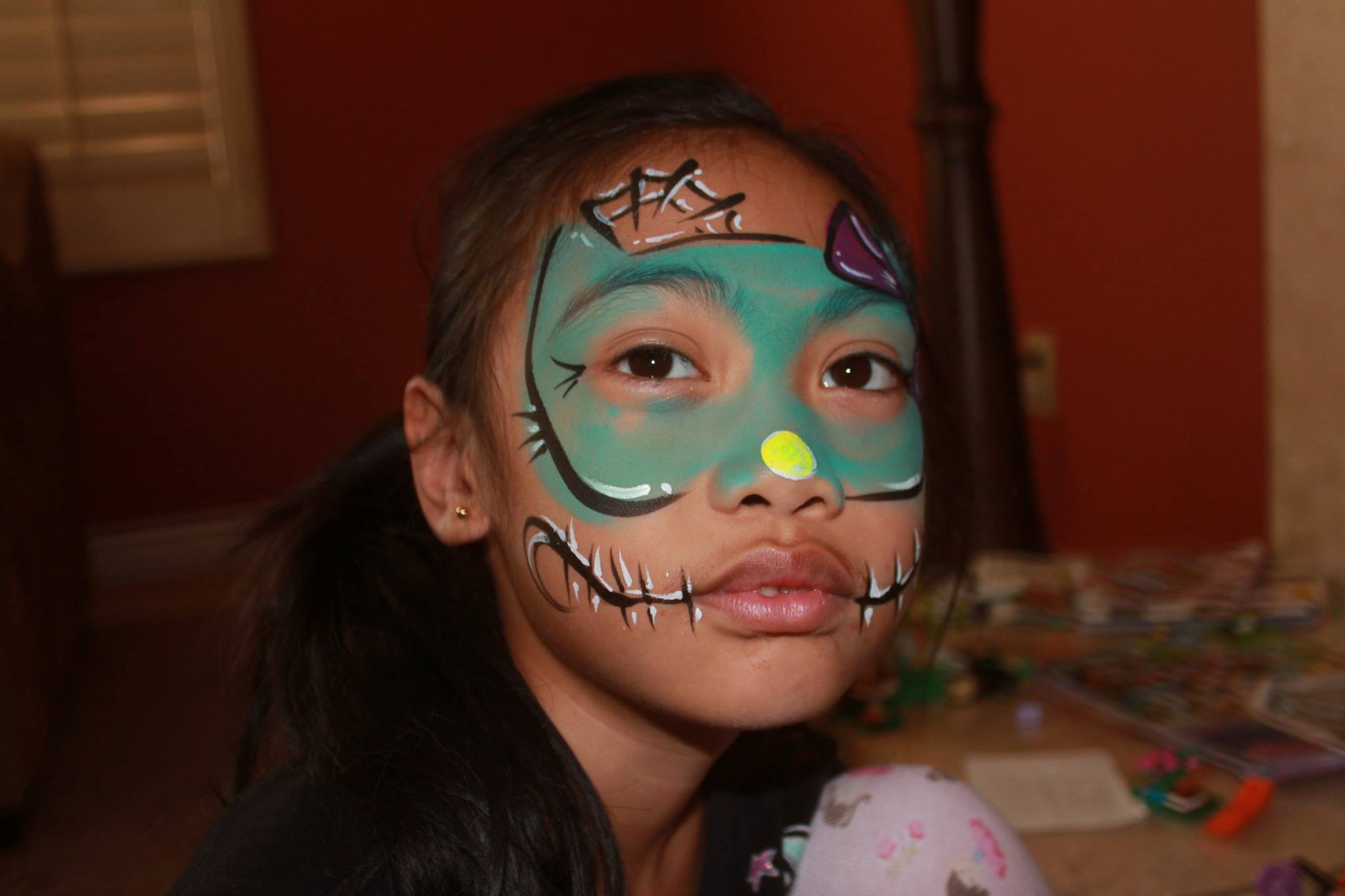Gallery – On the Job Designs – Fancy Nancy Faces, San Diego face painter