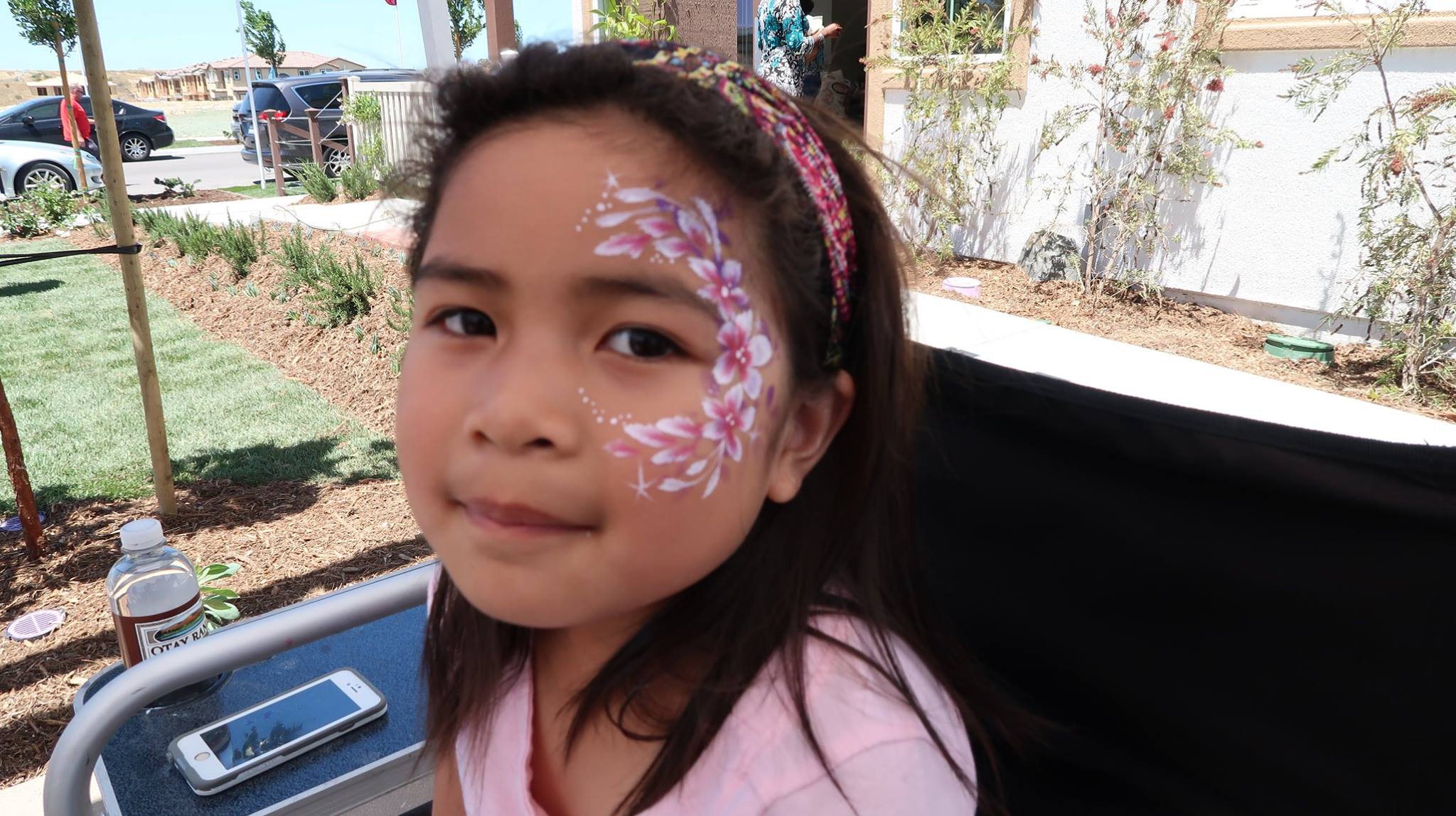 Gallery – On the Job Designs – Fancy Nancy Faces, San Diego face painter