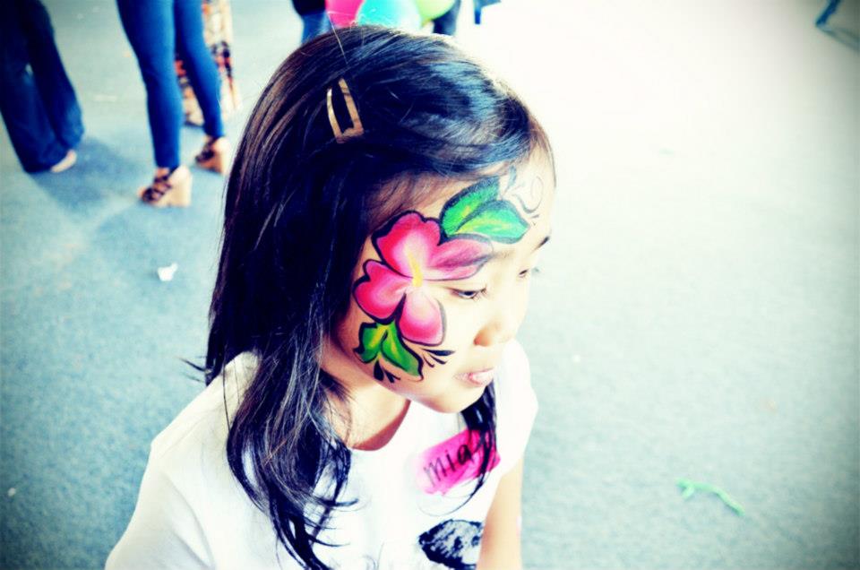 Gallery – On the Job Designs – Fancy Nancy Faces, San Diego face painter